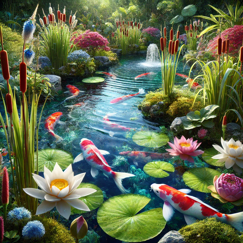 Koi Pond Plants: The Best Plants for a Healthy Pond - Koi Kompanion ...